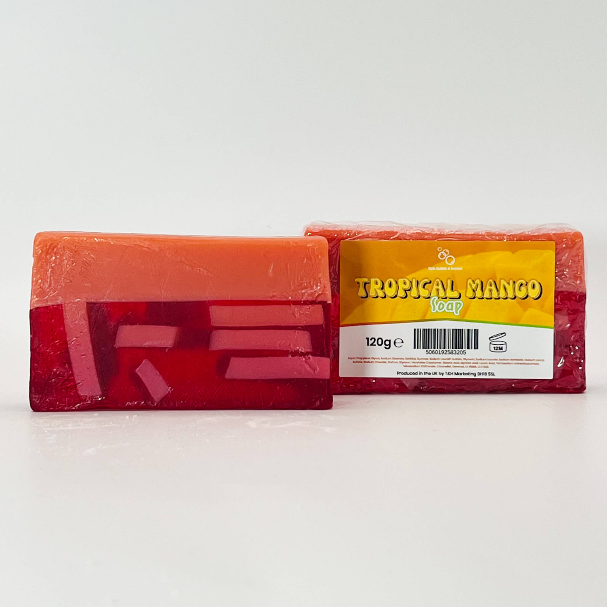 Tropical Mango Soap Loaf - Slice – bathbubbleandbeyond