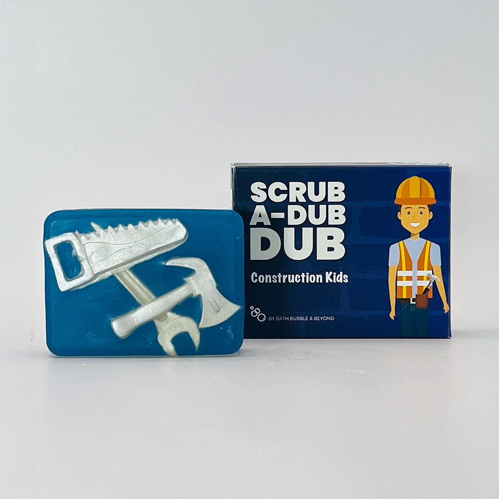 Scrub-A-Dub-Dub Construction Kids | Bath Bubble & Beyond ...